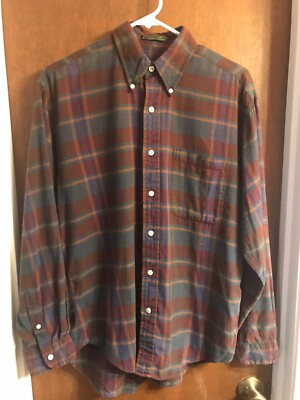 Embassy Row Men’s Long Sleeve Casual Button Down Shirt Warm Mulicolored ...