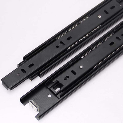 2PCS 10"~24" Portable 3 Fold Telescopic Runners Ball Bearing Drawer ...