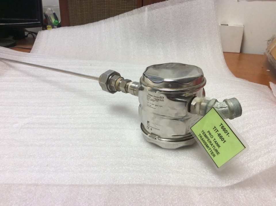 iTemp ENDRESS HAUSER TMT162 TMT162-0611AAKAB TEMPERATURE TRANSMITTER SS ...