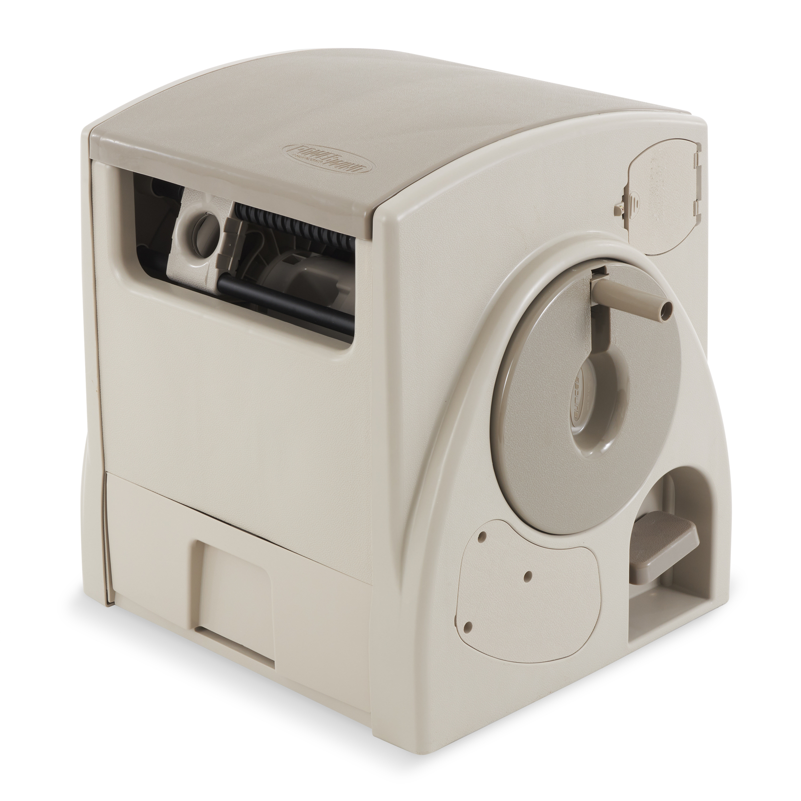 Suncast CPLPW100 Powerwind 100' Automatic Garden Reel for 5/8" Hose ...