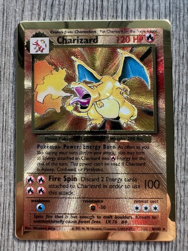 Charizard Gold Card English celebrations 2021 #4/102 | eBay
