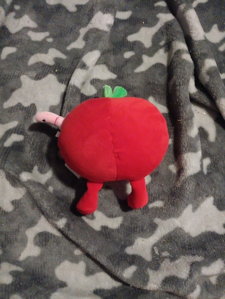 Target Bullseye Retro Veggies Apple Worm Plush ~ Easter Spring 2025 ...