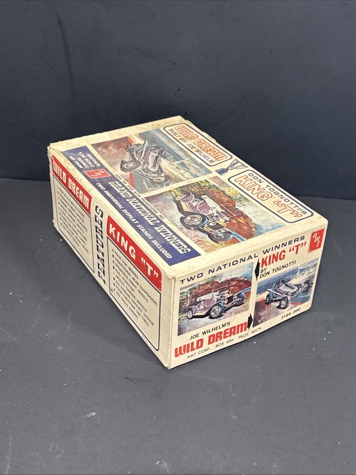 AMT Grand National Winners Wild Dreams King T Model Kit Joe Wilhelm Don ...
