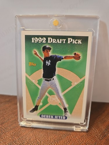 1993 Topps Derek Jeter 1992 Draft Pick Rookie Card #98 Yankees Hall of ...
