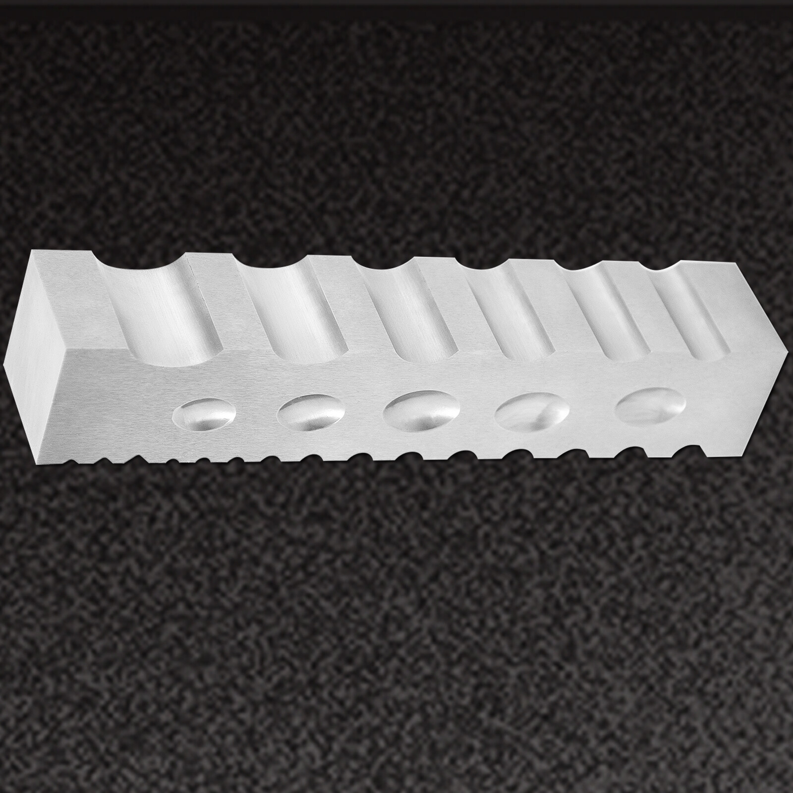 4.5LB U-Channel Swage Block Jewelry Making Tool Multi Shaped Block for ...