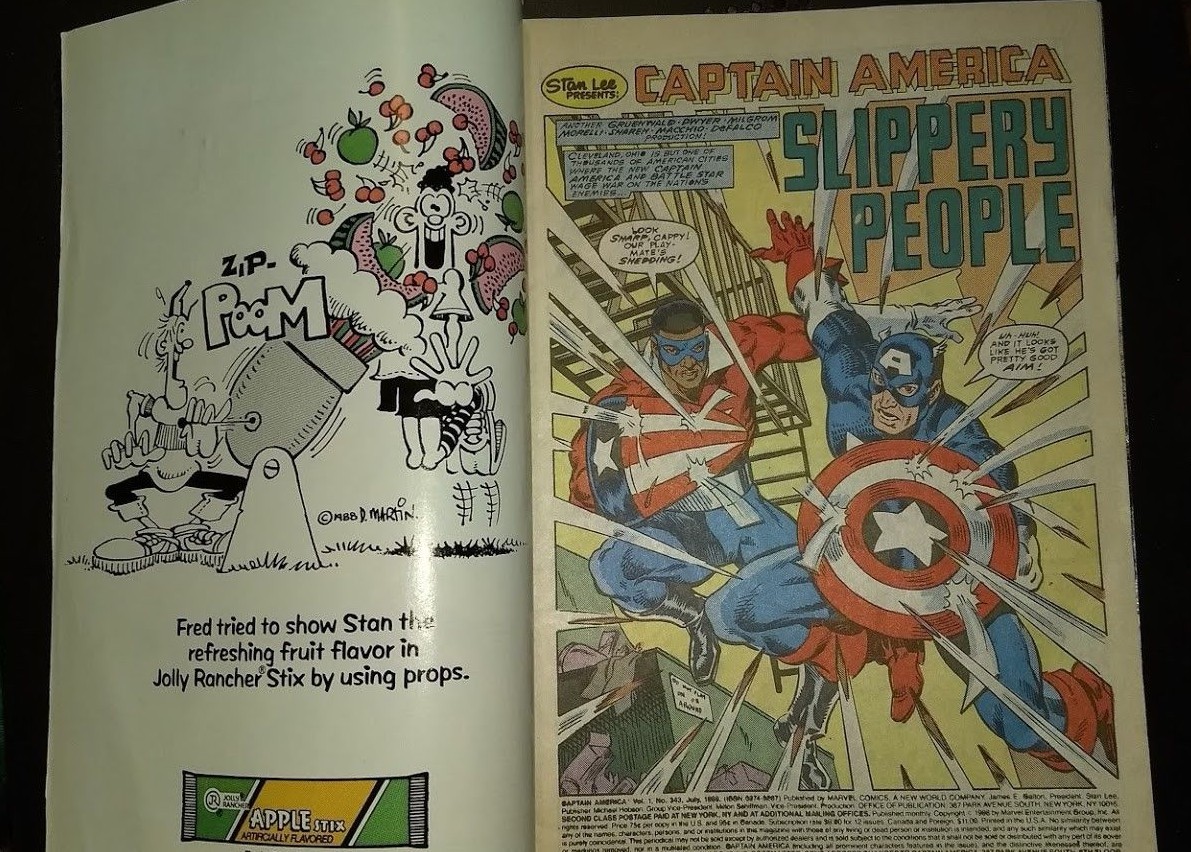 Captain America #343 (Jul 1988, Marvel) | eBay