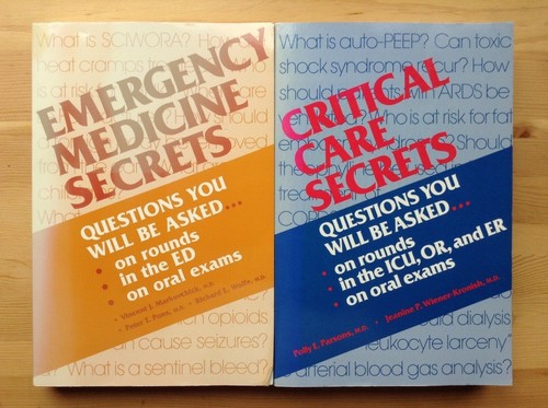 EMERGENCY MEDICAL SECRETS Markovchick CRITICAL CARE SECRETS Parsons 2 ...