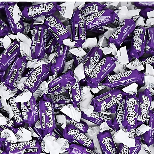 Frooties Grape Candy 1 Pound Bulk Soft Chewy Mini Taffy Wrapped | eBay
