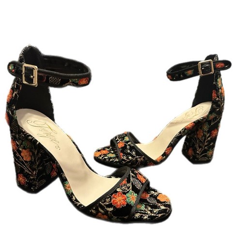 Fergie Velvet Dress Sandals | eBay