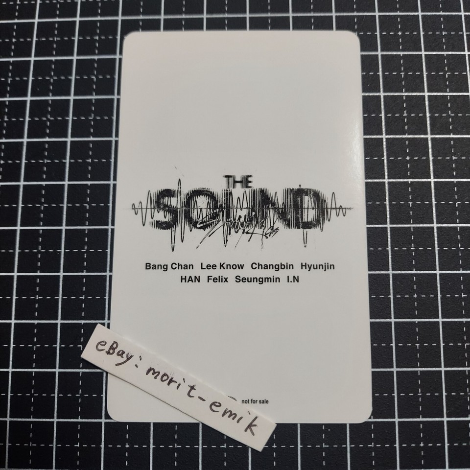 I.N SEUNGMIN Stray Kids THE SOUND FC unit prize B Official Photo card ...