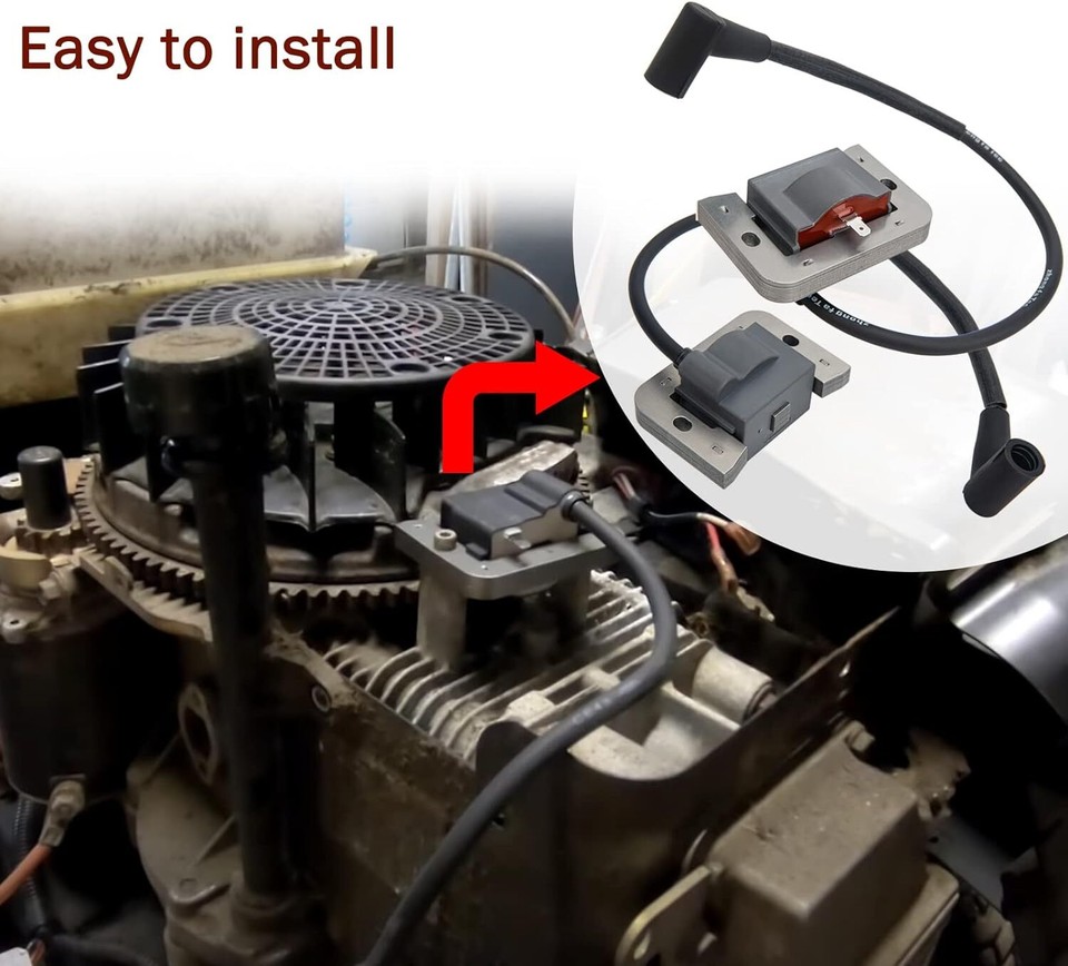 2x Ignition Coil for Kohler 25HP CH620 CV730 Engine 24 584 45-S 24 584 ...