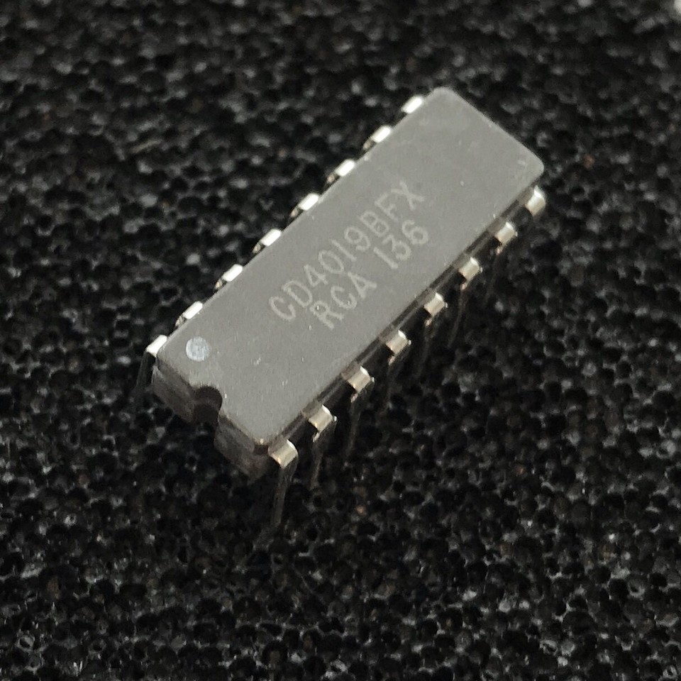 CD4019BFX Quad AND/OR Select Gate, Ceramic, CERDIP CDIP-16, RCA | eBay