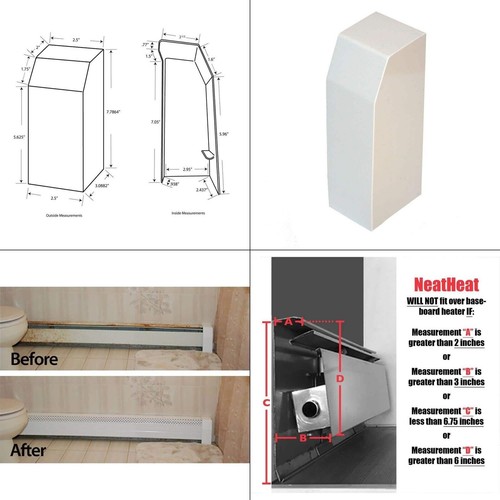 30/07 Original Series Right End/wall Cap - Hot Water Hydronic Baseboard ...