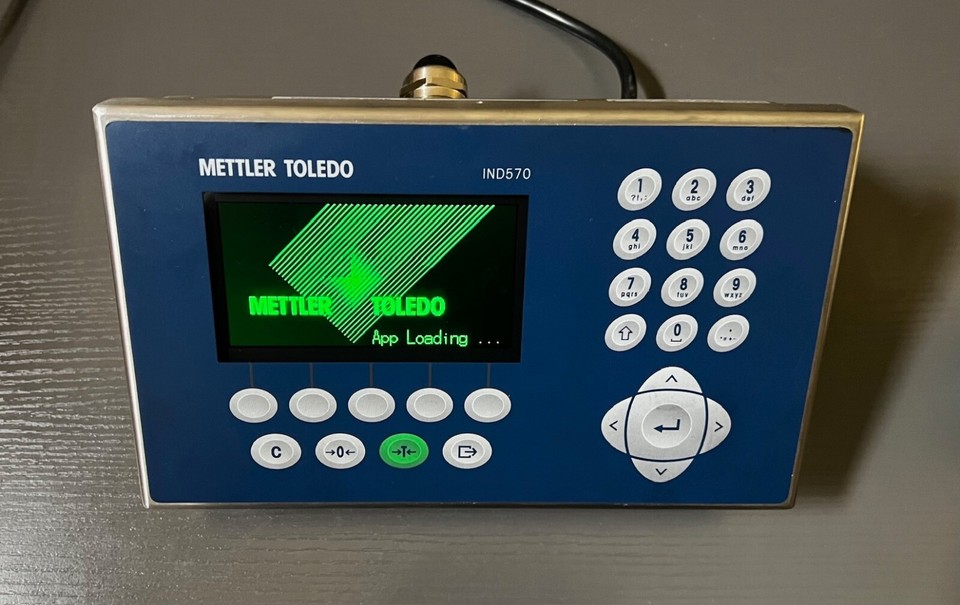 Mettler Toledo IND570 Powercell PDX Configured Scale Controller w ...