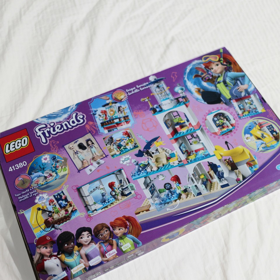 NEW LEGO 41380 Friends Lighthouse Sea Animal Rescue Center 2019 Retired ...