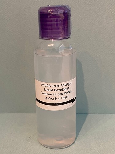 AVEDA Volume 5L Liquid DEVELOPER *3oz SMALL BOTTLE* COLOR CATALYST | eBay
