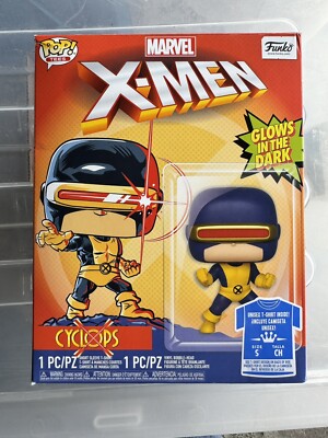 Funko Pop! X-Men Cyclops Glow in the Dark EB Games Gamestop #502 w/ T ...