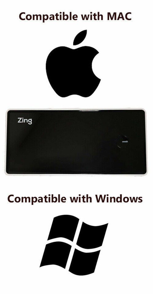 Zing® Direct Thermal Label Printer Heavy-Duty Monochrome Auto Portable ...