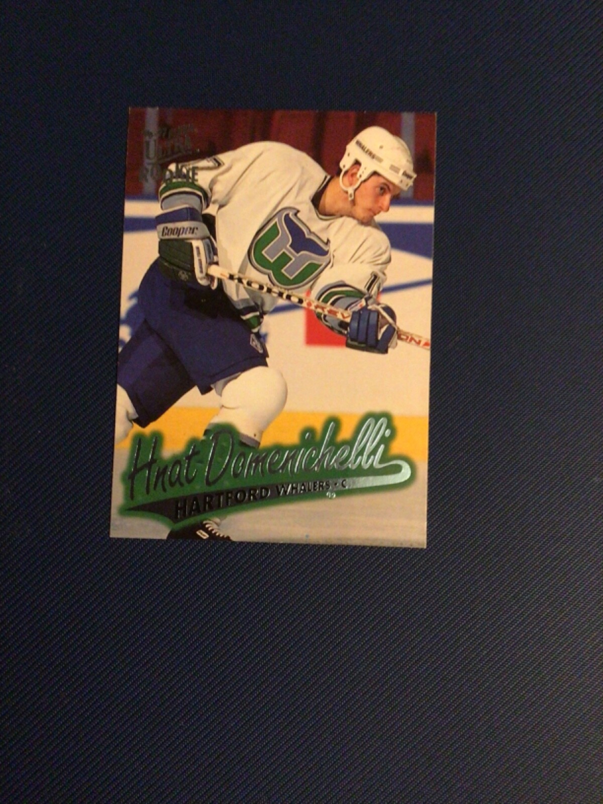 1996-97 Fleer Ultra Hnat Domenichelli Rookie Card | eBay