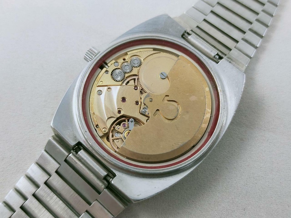 Authentic OMEGA Seamaster Date Silver Dial Cal: 1012 Men's Watch ref ...