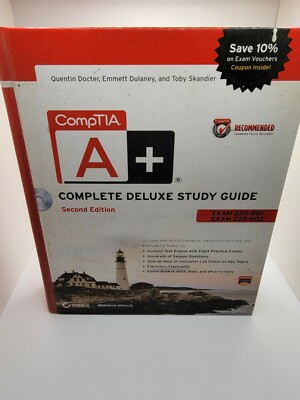 CompTIA a+ Complete Deluxe Study Guide Recommended Courseware : Exams ...