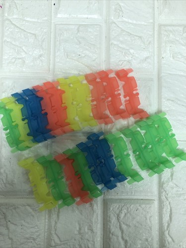 21 Pieces Mindscope Glow in The Dark Twister Tracks Trax Magic Tracks ...