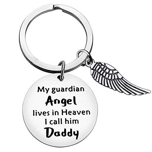 Loss of Dad Memorial Gifts Keychain Sympathy Gift In Memory of Dad ...