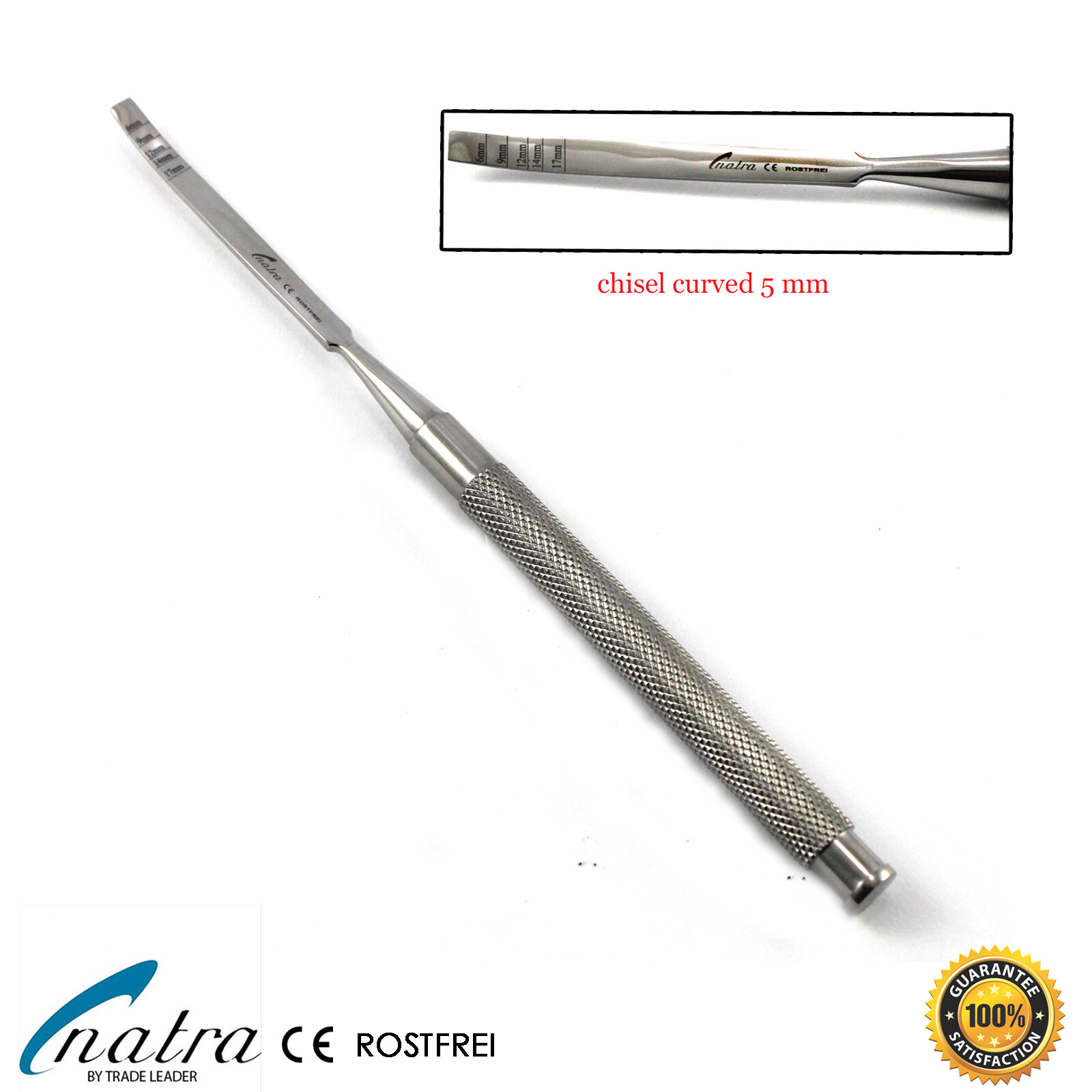 4 Dental Splitting Expanding Surgical Chisels Implat Bone Ridge Chisel ...