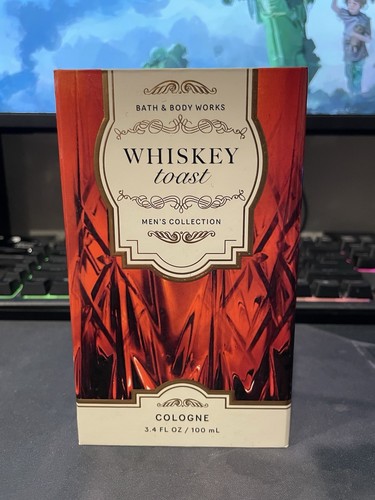 BATH & BODY WORKS ~ WHISKEY TOAST COLOGNE ~ 3.4 OZ With Box New Men’s ...
