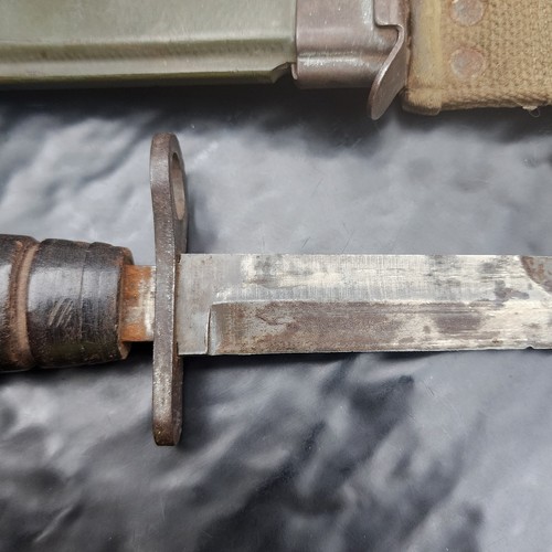 WW2 USM4 Bayonet Imperial M8 Scabbard B.M.CO Original WWII M1 Knife 🗡️🪖 ...