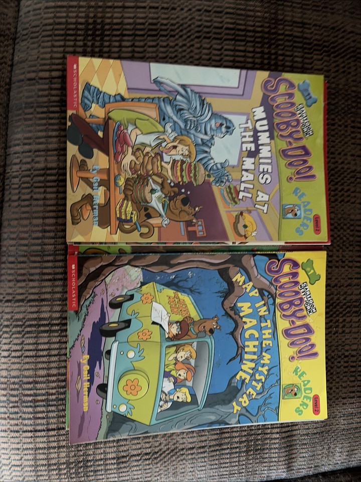Lot of 7 SCOOBY-DOO Level 2 Readers Scholastic CARTOON NETWORK | eBay UK