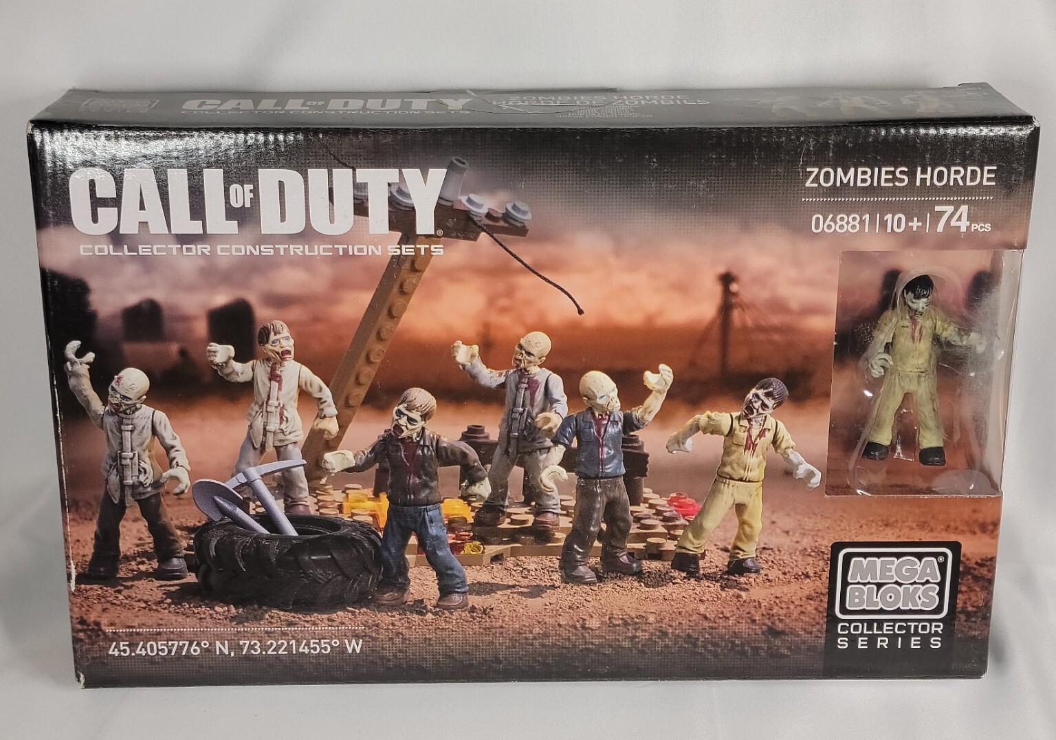 Mega Bloks Construx Call of Duty 06849 Zombies Outbreak for sale online ...