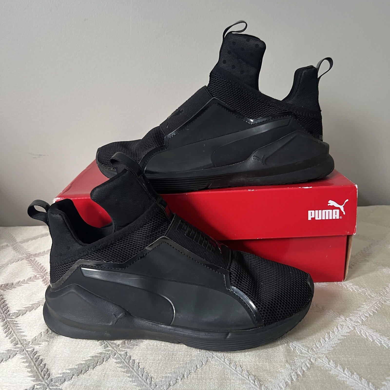 Size 6- PUMA Fierce Core Black Women’ Shoes - Gem