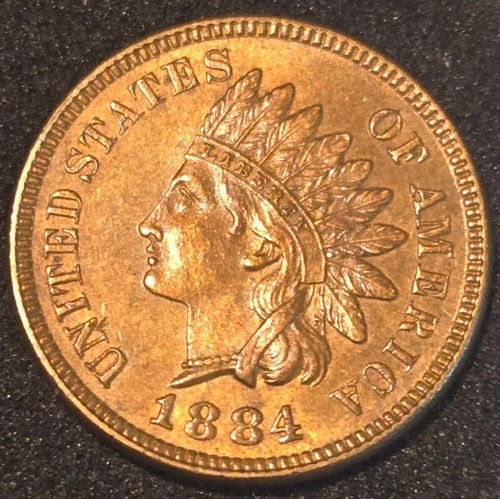 1884 Indian Head Penny Uncirculated RB *Great Coin* | eBay