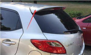 Painted Rear Roof Spoiler for Mazda2 Mazda 2 2008-2014 ABS | eBay