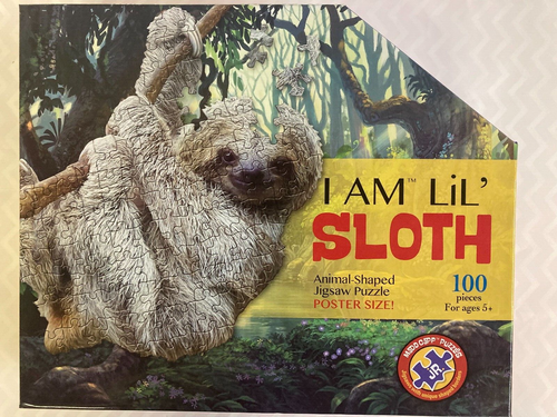 I AM LiL' SLOTH 100 Piece Jigsaw Puzzle For Ages 5+ | eBay