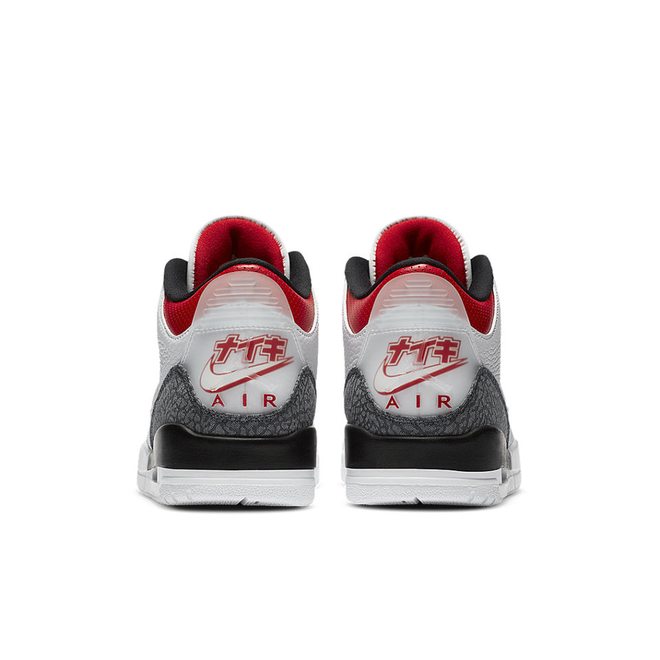 Nike Air Jordan 3 Retro SE-T CO JP Fire Red Denim CZ6433-100 Men's US7 ...