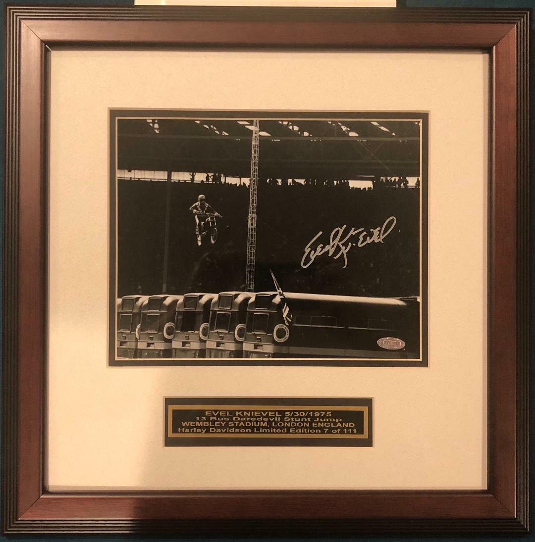 Evel Knievel Autographed Memorabilia | Signed Photo, Jersey ...