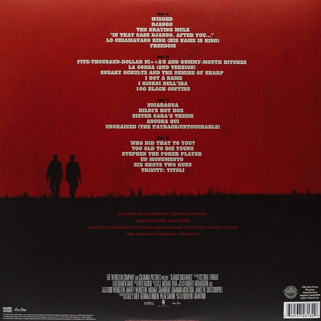 Django Unchained (Original Motion Picture Soundtrack) by Various ...