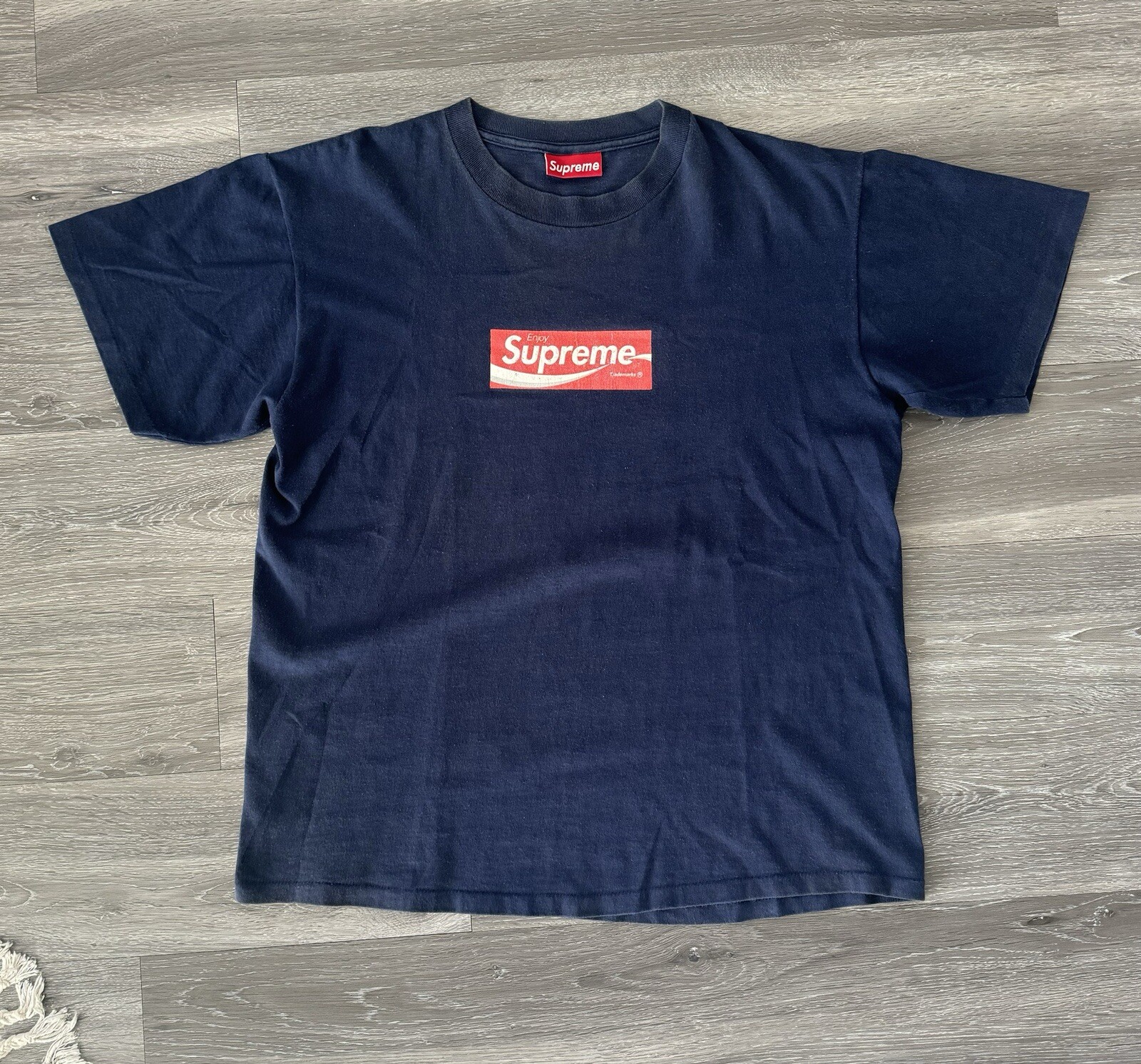 Supreme 1997 Coca Cola Box Logo Tee - Gem