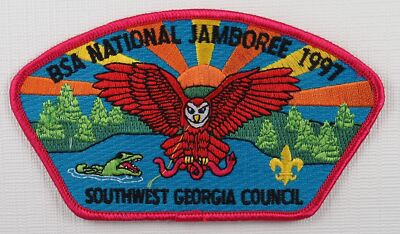 1997 National Scout Jamboree BSA JSP Southwest Georgia Council PNK Bdr ...