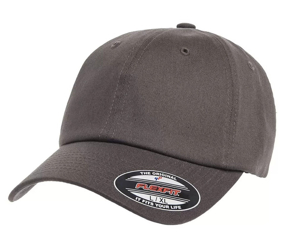 FLEXFIT Classic ORIGINAL 6-Panel Fitted Baseball Cap HAT S/M & L/XL All ...