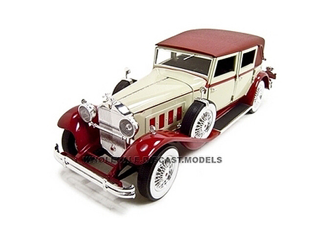 Part Off 1930 PACKARD LEBARON CREAM & RED 1/18 DIECAST SIGNATURE MODELS ...