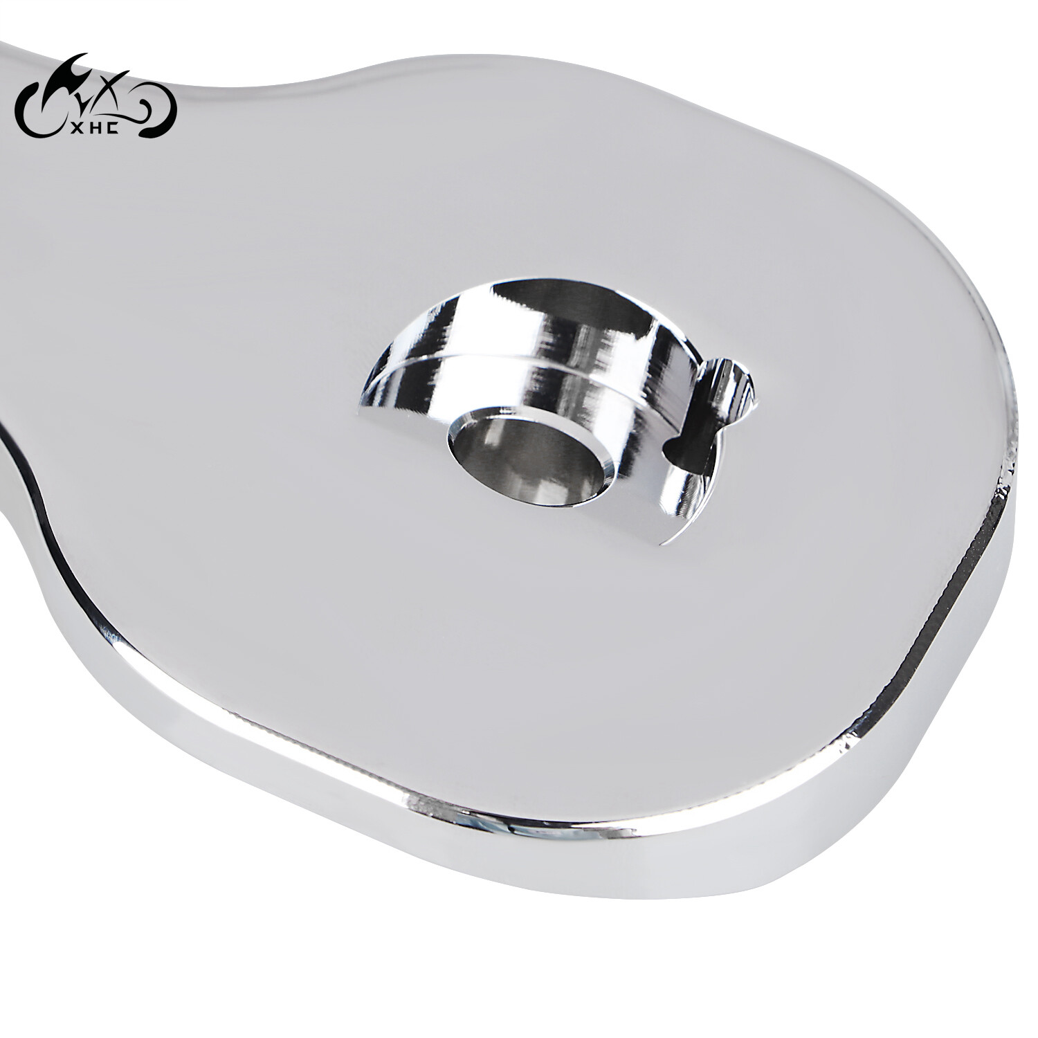 Chrome Rearview Mirror Bracket Adapter For Harley Touring Batwing FLHT ...