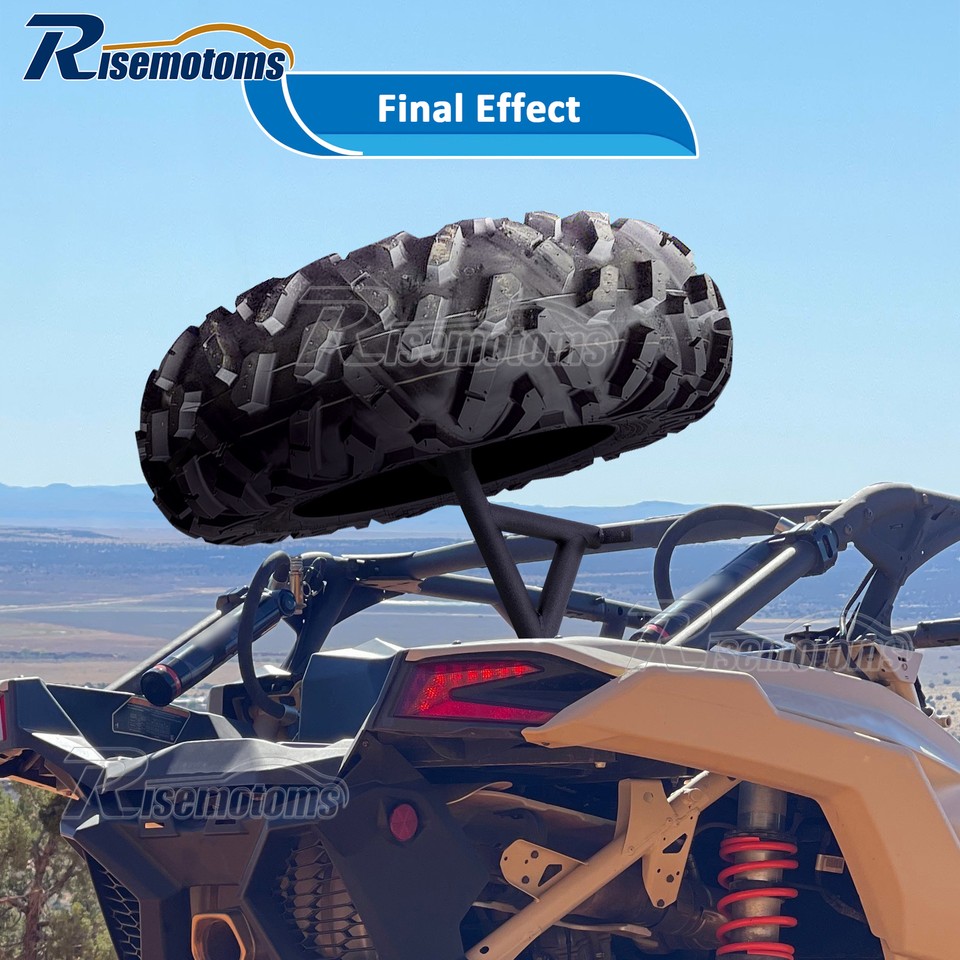 For Can Am Maverick X3 Max Turbo R UTV 2017-2024 Spare Tire Carrier ...
