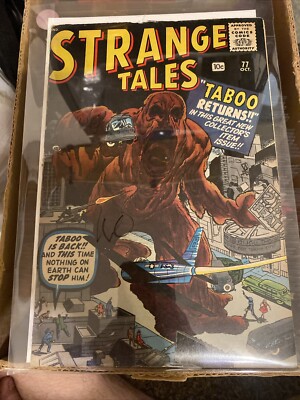 Strange Tales #77 VINTAGE 1960 Marvel Comics 1st Master Khan | eBay