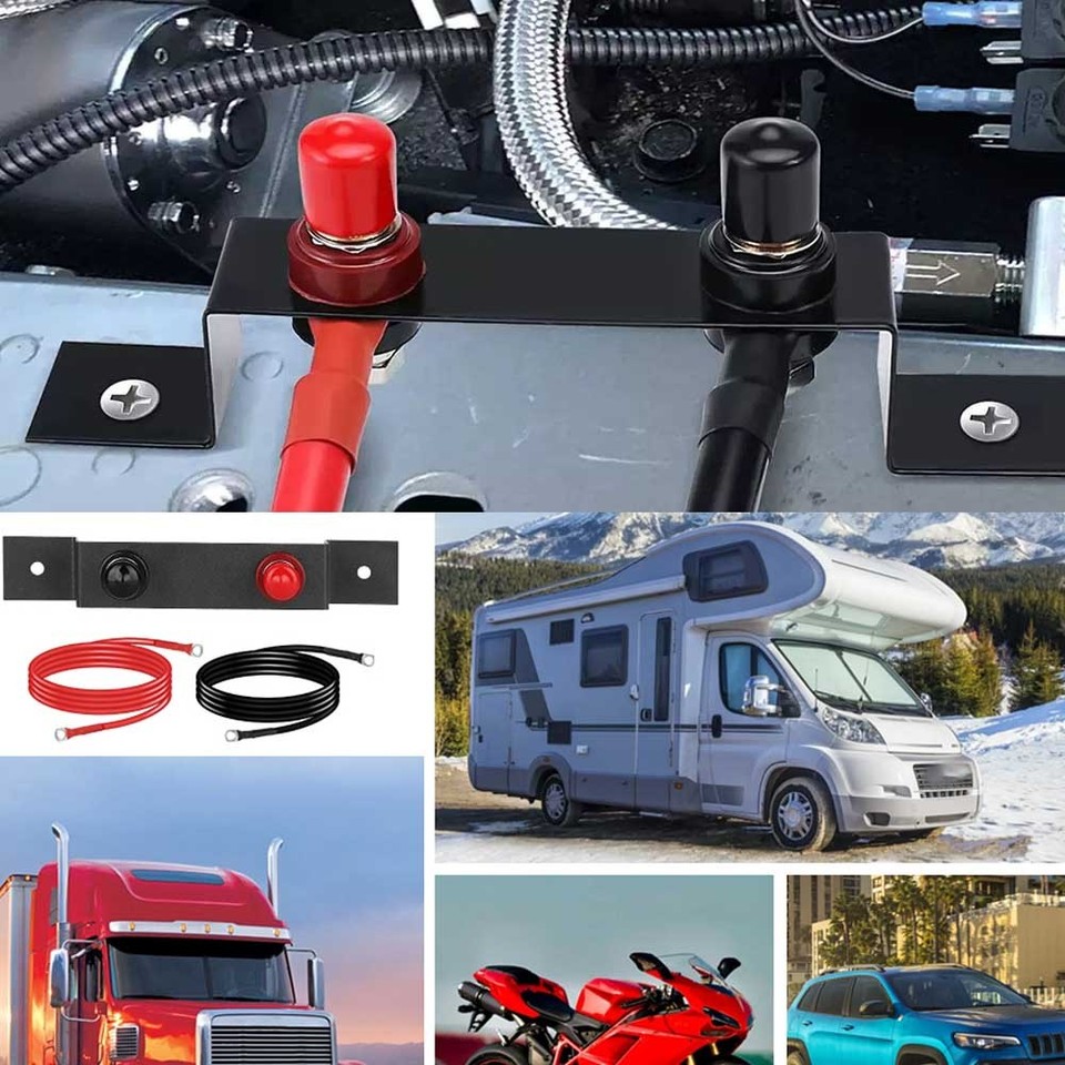 Waterproof Remote Terminal Jumper Post W/Cable Bracket for UTV ATV Car ...