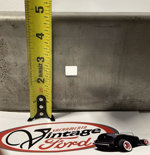 1948-1972 Ford Pickup Rear Bumper F1, F100 Truck Stepside Raw Steel USA ...