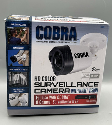 Cobra 1080p HD Surveillance Security Camera 63891 | eBay