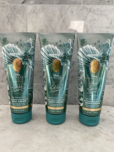 Bath & Body Works X3 ARIEL DISNEY PRINCESS Body Cream Lotion Lot New | eBay